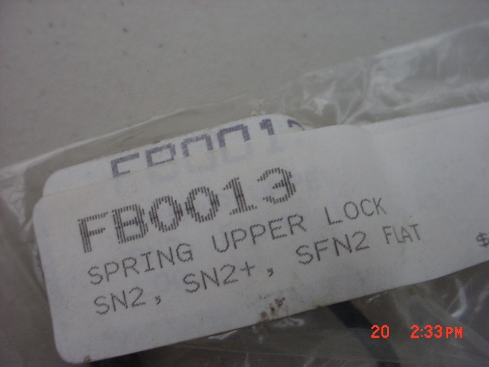 Senco Part FB0013 Spring Upper Lock SN2 SN2+ SFN2 Flat | eBay