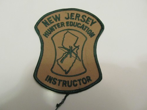 New Jersey State Conservation Hunter Education Instructor Patch | eBay