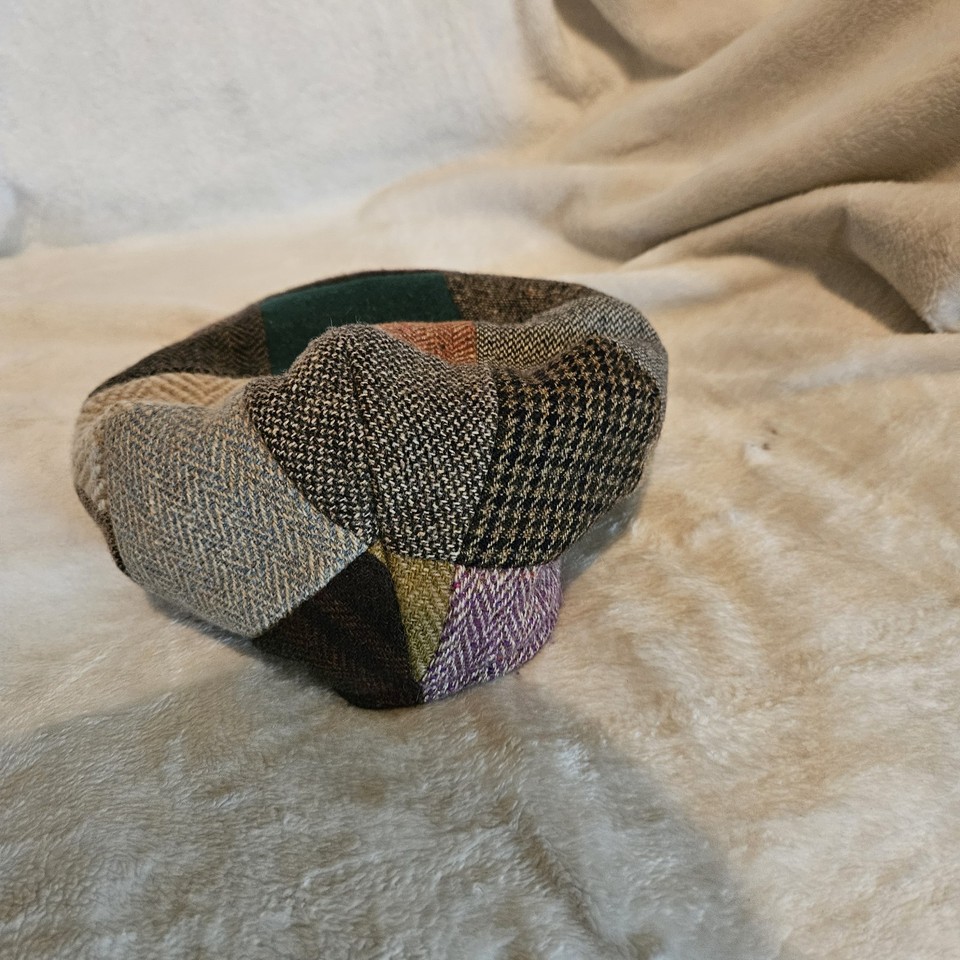 Hannah Hats Of Donnegal - Patchwork Driving Cap - L | eBay