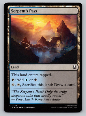 Serpent's Pass Land - MTG Avatar | eBay