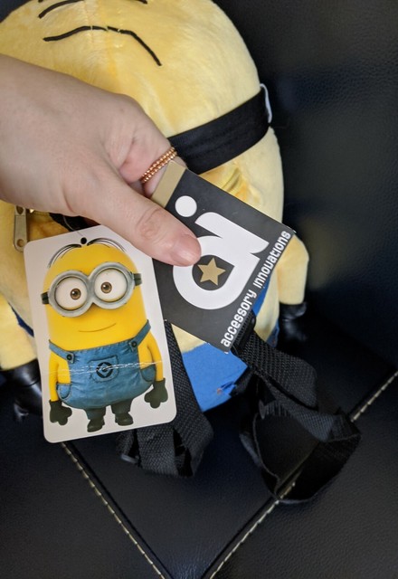Backpack 15" Full Body Plush Despicable Me 2 Stuart Minion Soft Stuffed ...