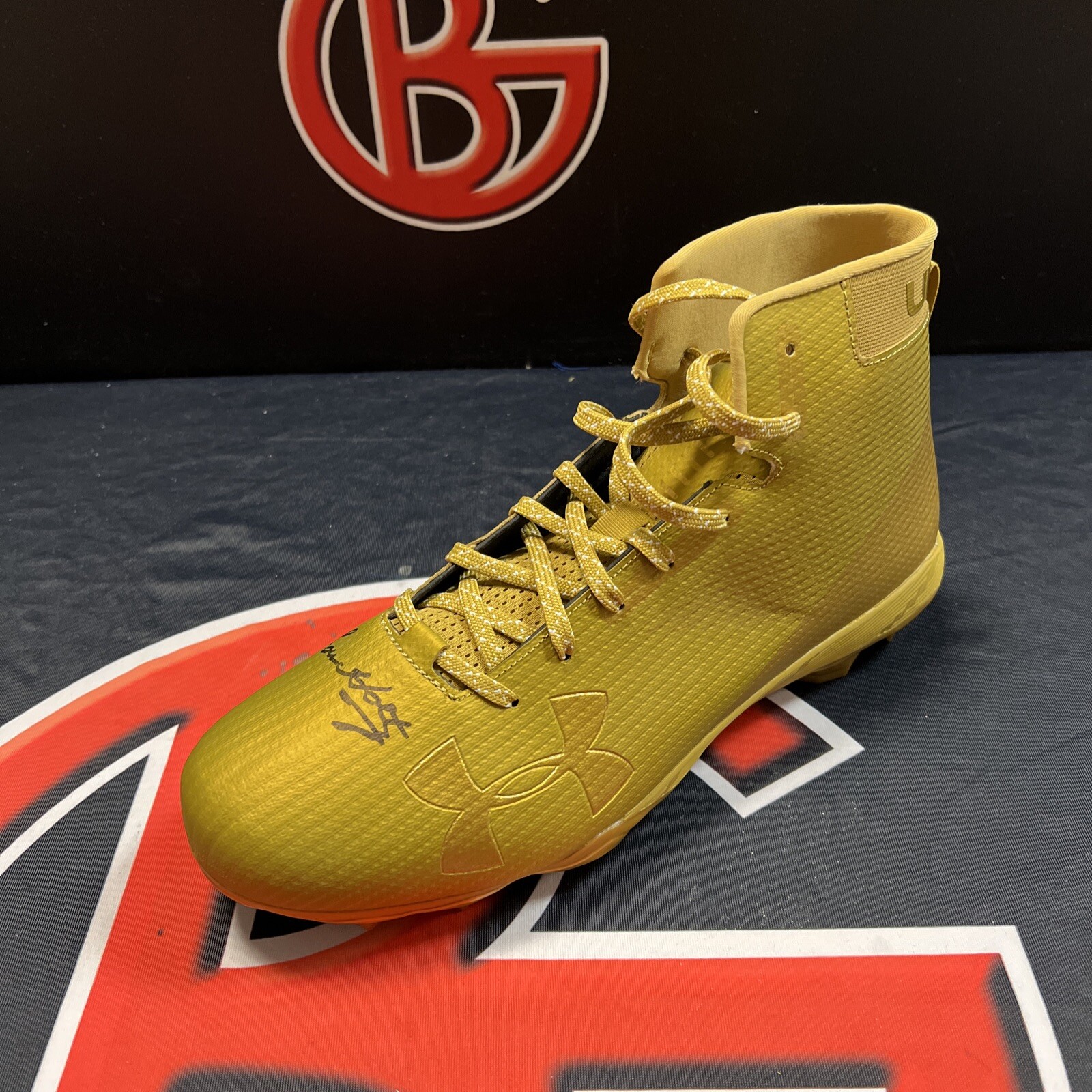 Lou Holtz Autographed Signed Notre Dame Fighting Irish Under Armour ...