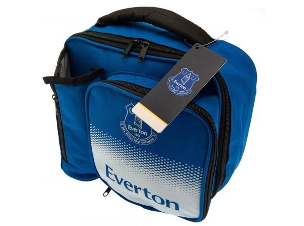 Everton FC Fade Lunch Bag With Bottle Holder - Football Gift Xmas ...
