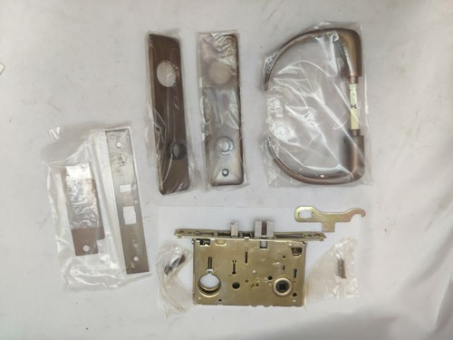 Vintage NOS Yale 8700 Series Mortise Lockset Brass Finish 8717 RH | eBay