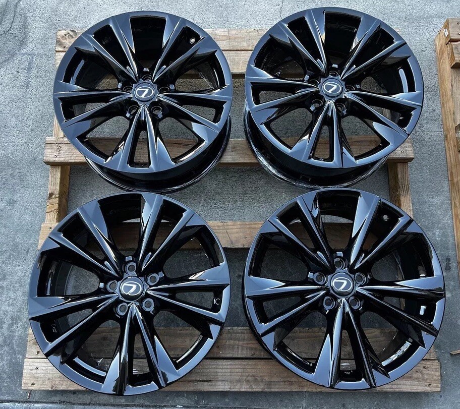 19” Lexus OEM ES250 ES 250 ES300 ES350 ES 350 Wheels Rims Factory OEM ...