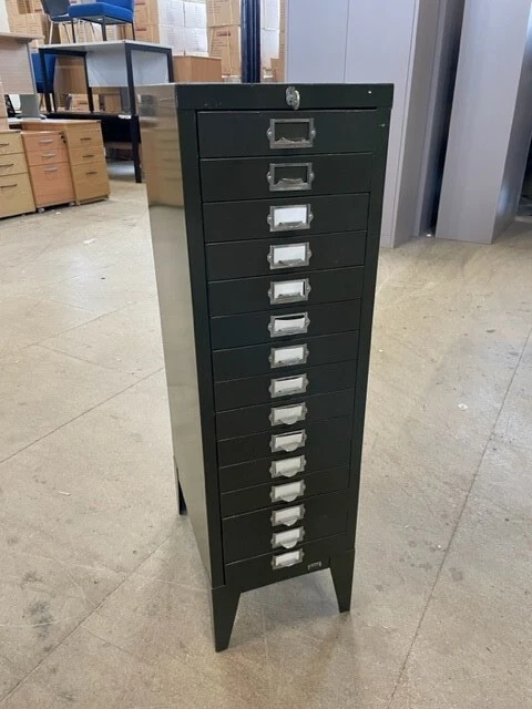 Bisley 15 Drawer Metal Filing Cabinet | Cabinets Matttroy