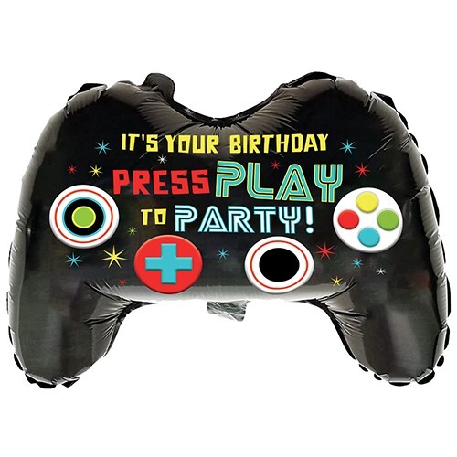 Game Controller Foil Balloon 36" Birthday Party Event Decoration | eBay