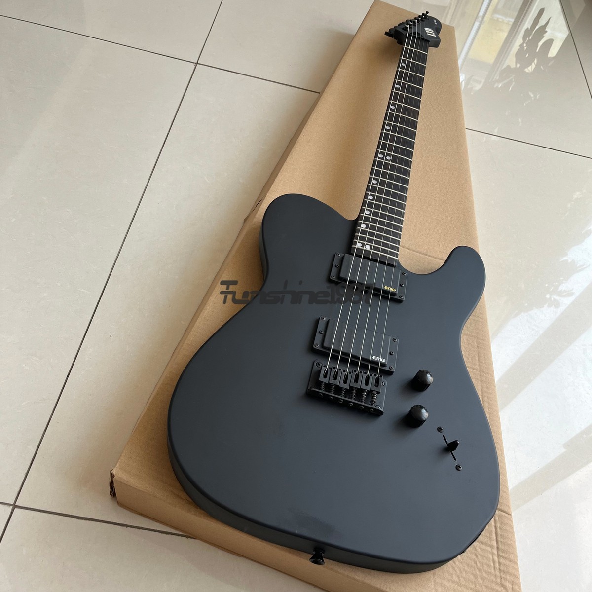 Black Electric Guitar