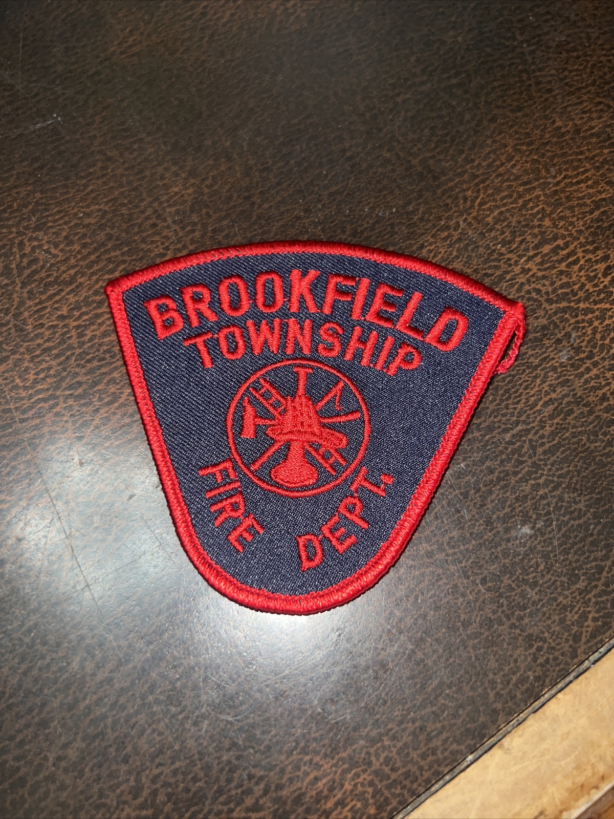 Vintage Obsolete Ohio Fire Department Patch Brookfield Township | eBay