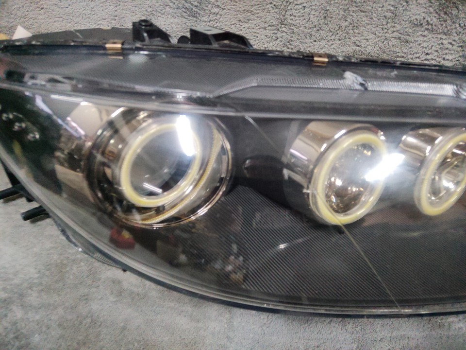 2003-2008 Mazda6 Mazda 6 Atenza GG GY LED Ring Xenon HID Head Lights ...