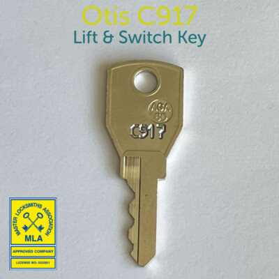 Otis C917 Key - Lift & Switch Key - Elevator / Industrial | eBay UK