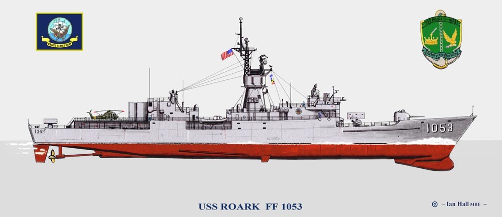 USS Roark FF-1053 US Navy | eBay
