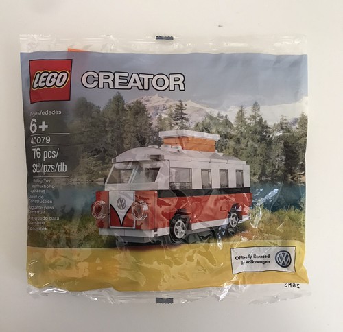 LEGO 40079 CREATOR MINI VOLKSWAGON T1 CAMPER VAN POLYBAG -New in Sealed ...