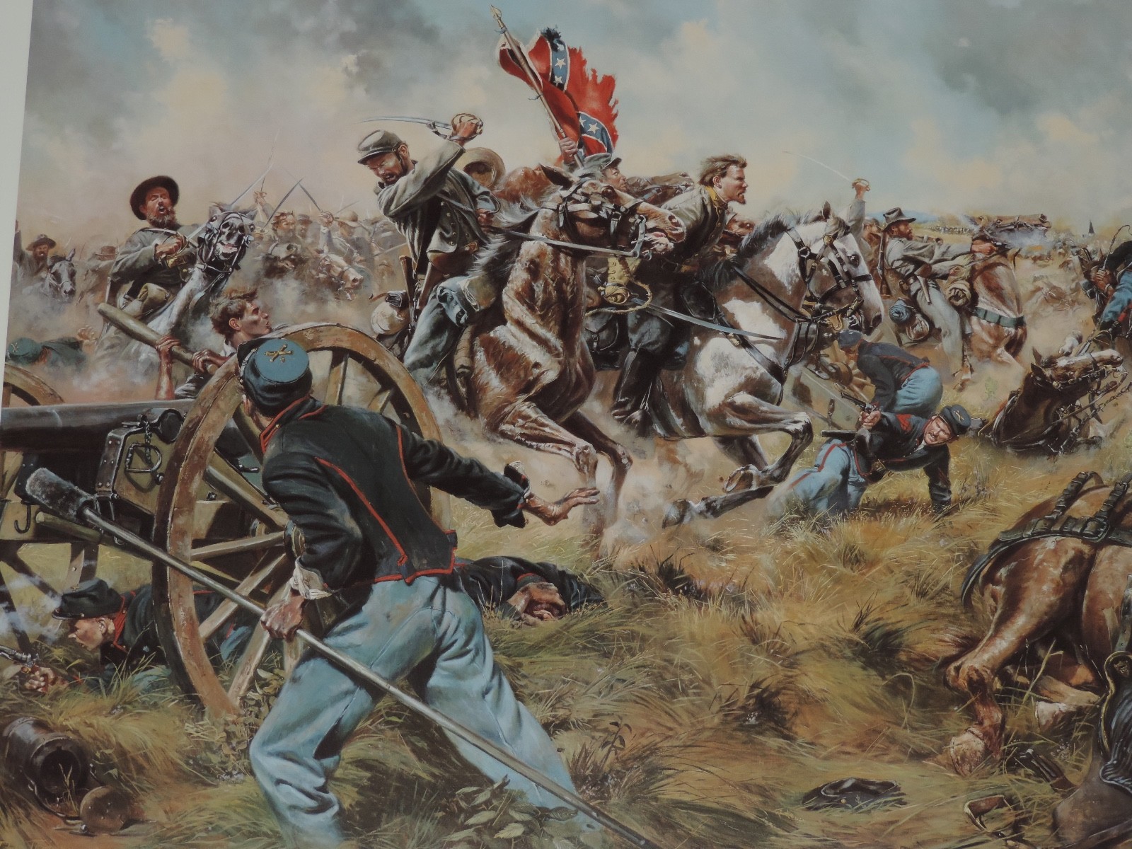 Don Troiani - Civil War Print - The Gray Comanches - Never Framed ...