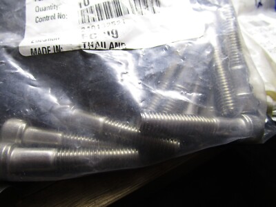 (10) 3/8"-16 x 2" ASTM F837 Hex Drive 18-8 Stainless Steel Socket Cap ...