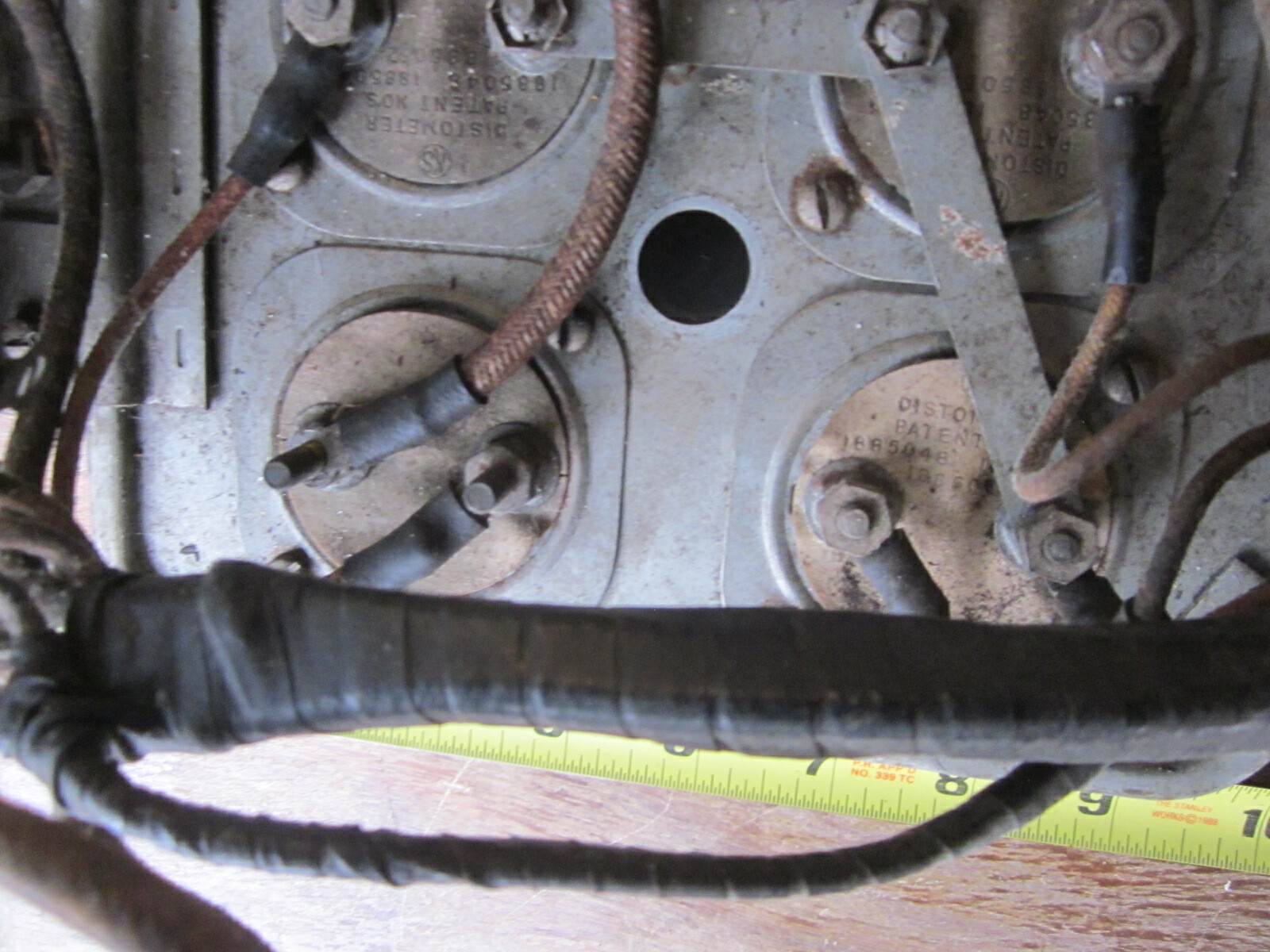 1948 - 1950 Ford F1 Pickup Dash Instrument Cluster & Wiring For Parts ...