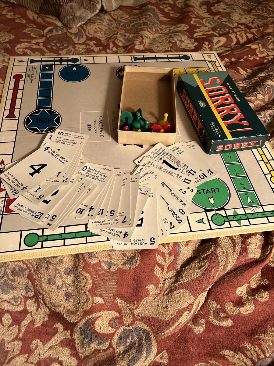 Sorry Board Game Card Template