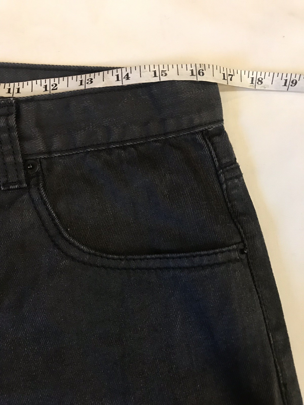 Parish Nation Jeans Mens Black/Stacked Pleats-Sz.34-cotton-Strt Leg | eBay