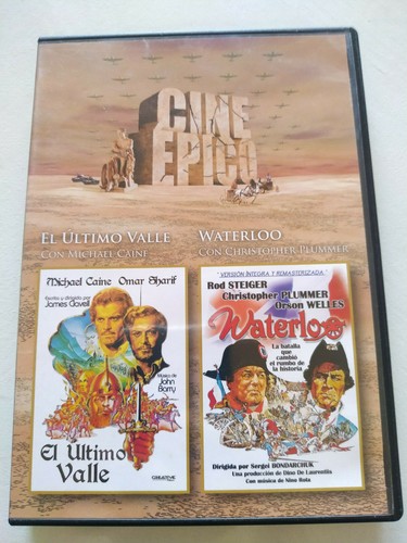 El Ultimo Valle + Waterloo Orson Welles - Dvd Español Ingles Region 2 ...
