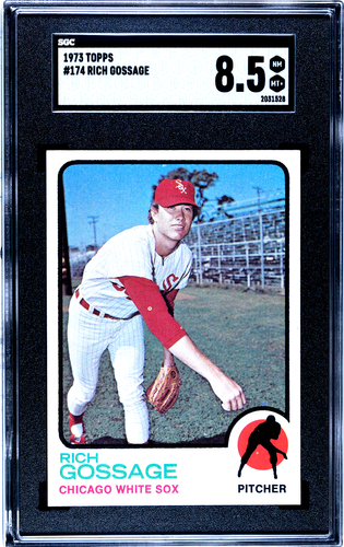 1973 Topps #174 Rich Gossage SGC 8.5 Rookie Baseball Card Razor Sharp ...