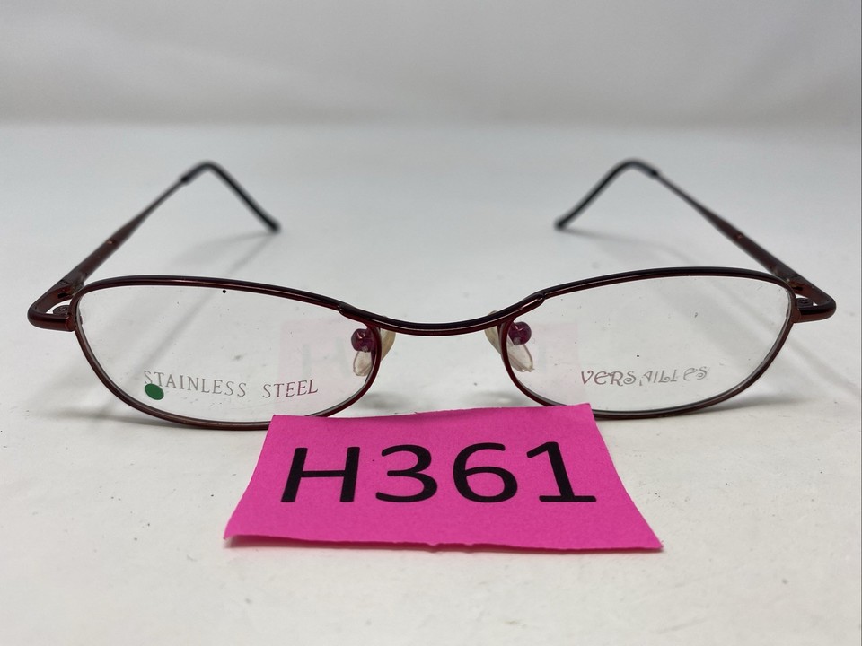 Capri Versailles EMBASSY Burgundy 47-19-135 Red Full Rim Eyeglasses ...