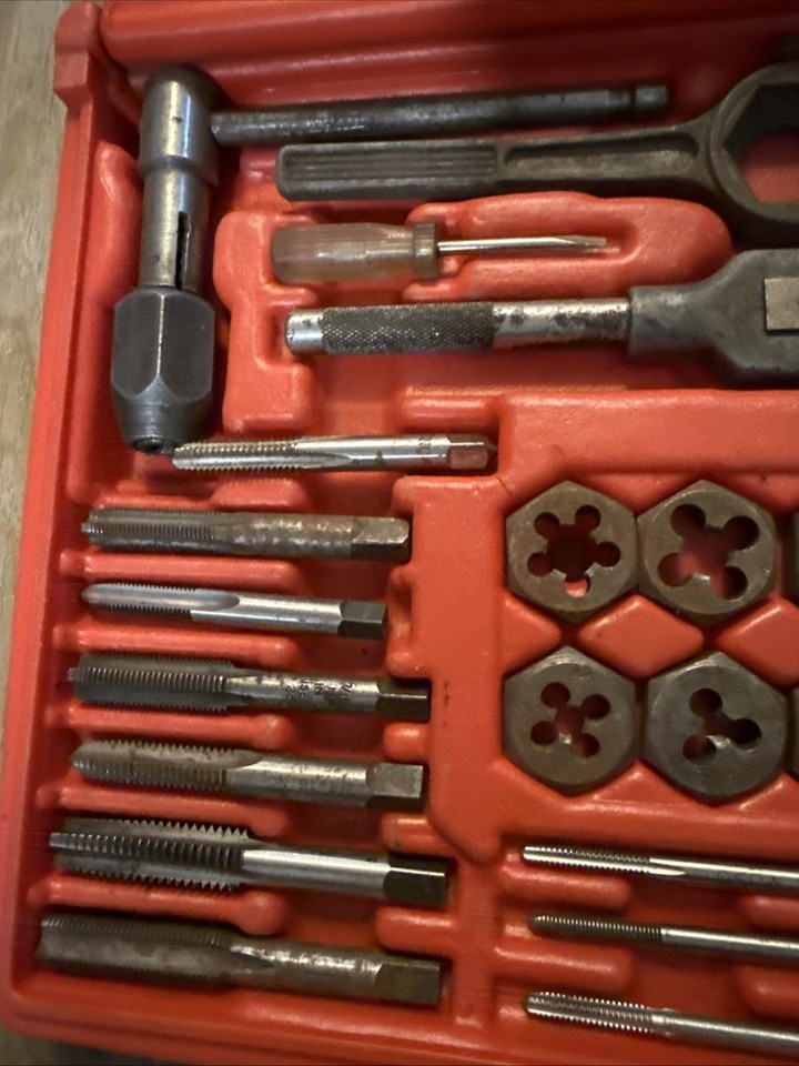 Vermont American 40 Pc Tap & Die Set Metric USA | eBay