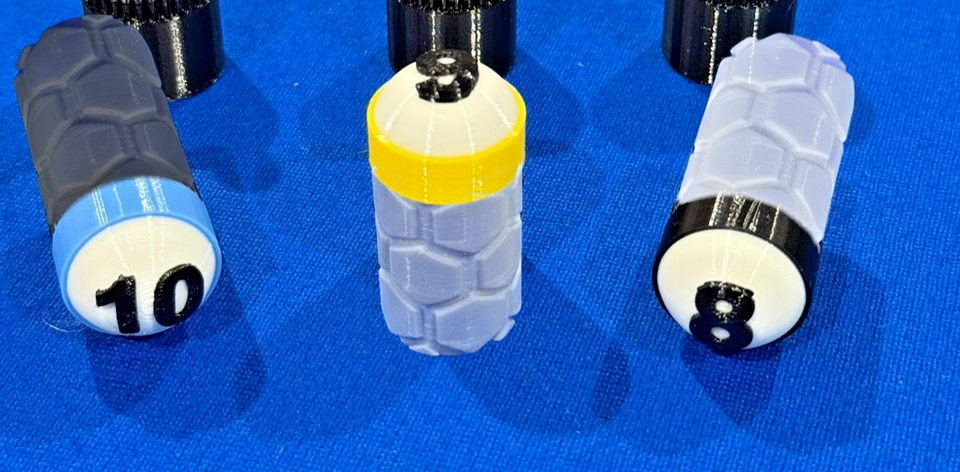 Custom Pool Cue Joint Protectors - 8/9/10 Ball - Radial Uniloc 3/8x10 5 ...