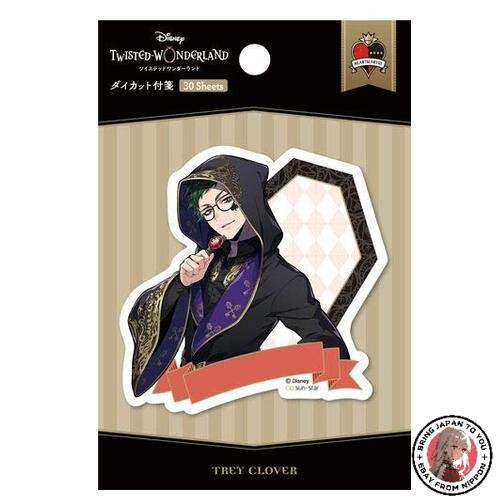 NEW Sunstar Stationery Disney Die-Cut Sticky Notes Twisted Wonderland ...