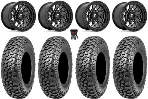 Fuel Runner 15" Wheels Bk 32" RAZR XT Tires Polaris Sportsman / RZR ...
