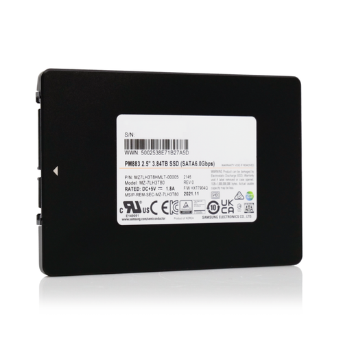 Samsung PM883 3.84TB SATA 6Gb/s 2.5" Enterprise SSD - MZ7LH3T8HMLT | eBay