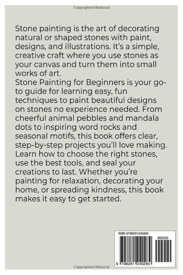 Stone Painting for Beginners: a Step-By-Step Guide to Learn How to Turn ...