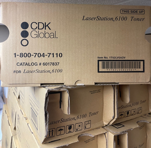 New Genuine CDK GLOBAL Laser Station 6100 Toner Cartridge PN: 6017837 ...