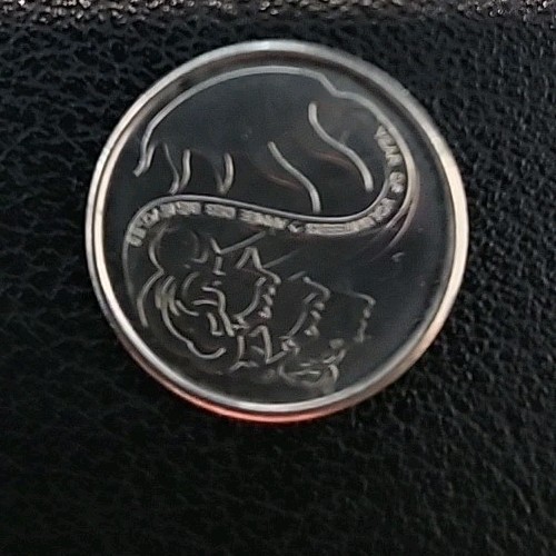 2001 Canadian🍁 Dime commemorating the International Year of Volunteers ...