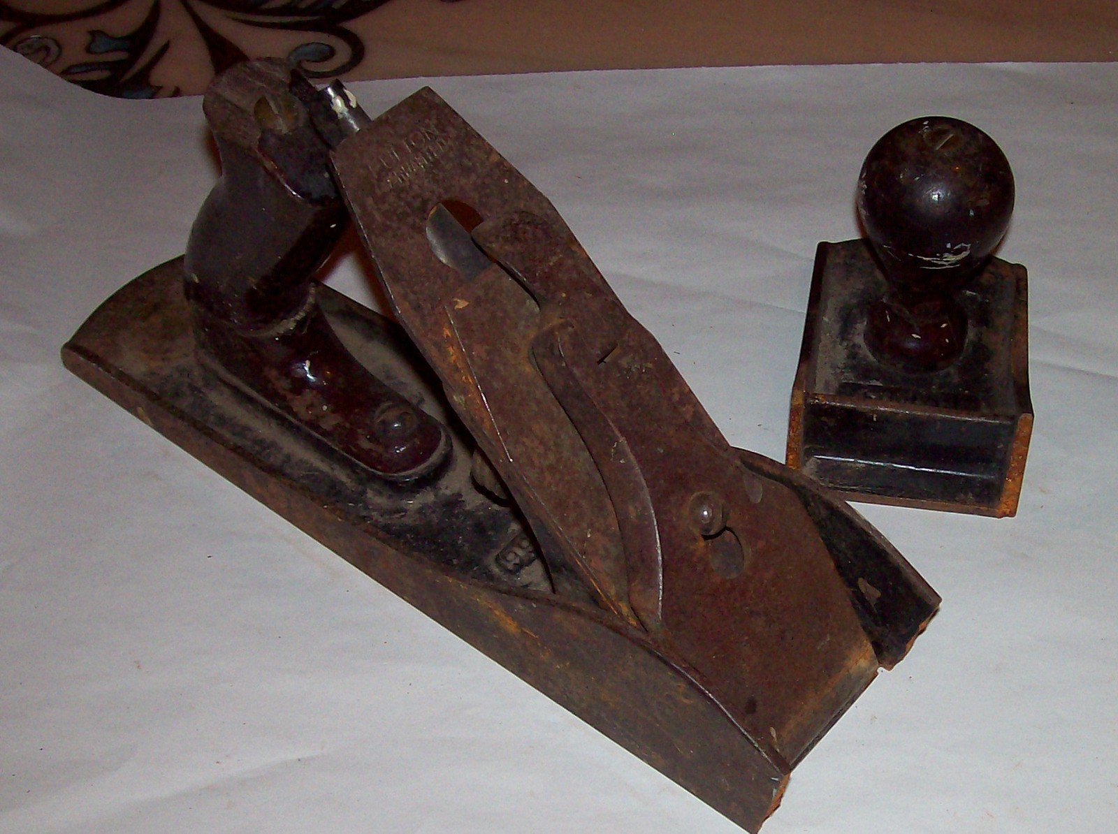 VINTAGE FULTON 5266 WOODWORKING WOOD PLANE TOOL BLADE 14 INCH CARPENTER ...