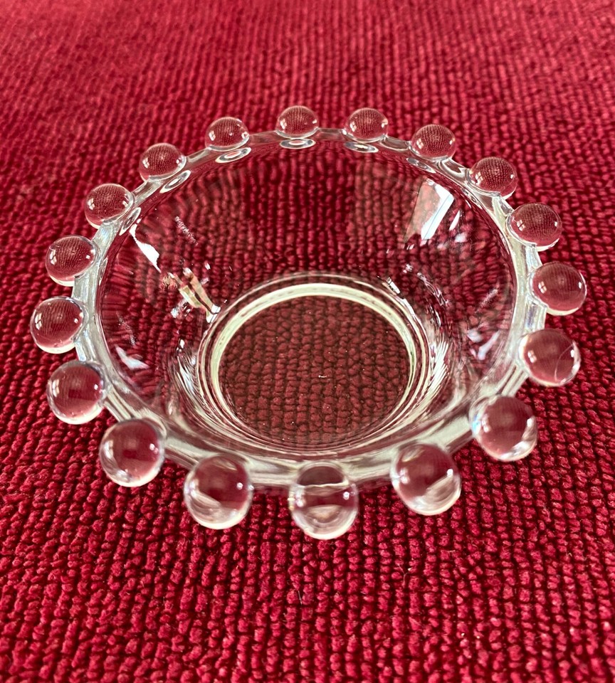 U Pick One Imperial Glass Candlewick Goblets Coasters/ Creamer / Relish ...