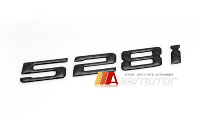 Rear Trunk Real Carbon Fiber Emblem Badge Letters 528i fits BMW E60 F10 ...