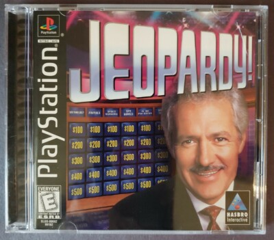 JEOPARDY! ~ COMPLETE ~ PLAYSTATION 1 (PS1, PSX) ~ 1998 SONY HASBRO ...