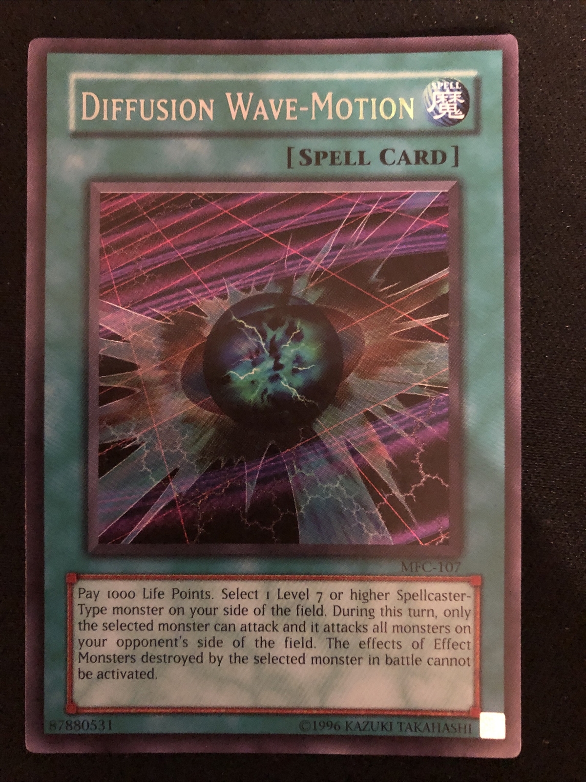 Yu-Gi-Oh Yugioh DIFFUSION WAVE-MOTION MFC-107 Secret Rare NM | eBay