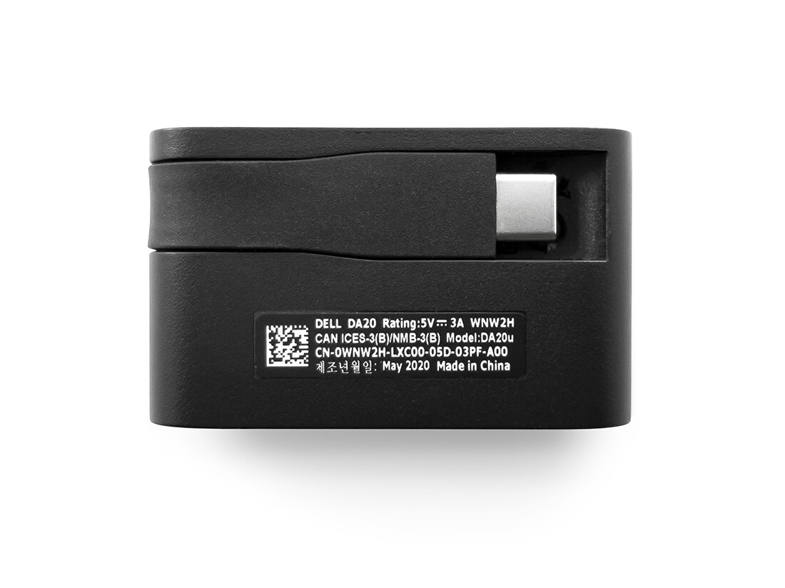 Genuine DELL DA20 multi-port USB Type-C adapter HDMI USB Type-A WNW2H ...