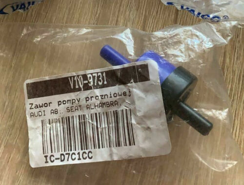 433862117 CHECK VALVE VACUUM PUMP VACUUM SYSTEM AUDI SEAT VW (VAG) V10 ...