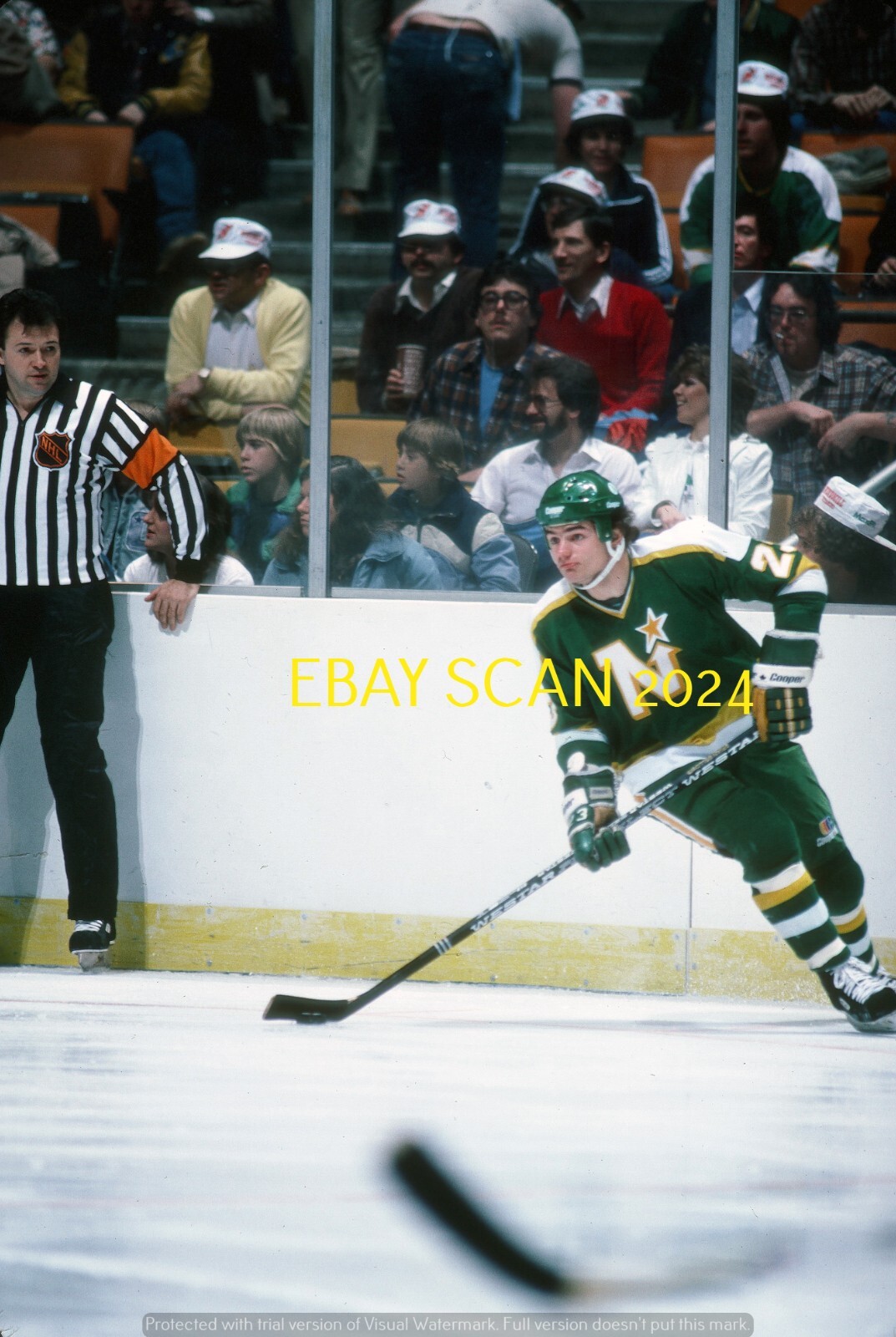 BRIAN BELLOWS In ACTION Rookie Year 35mm COLOR SLIDE Minnesota NORTH ...