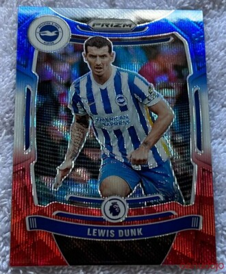 2021-22 Premier Soccer LEWIS DUNK #183 Blue Green Brighton & Hove ...