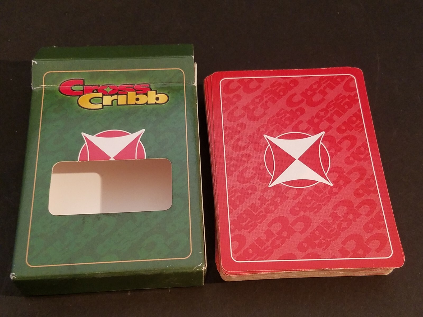 Vintage GENUINE Cros Cribb Game Deck Of Cards | eBay