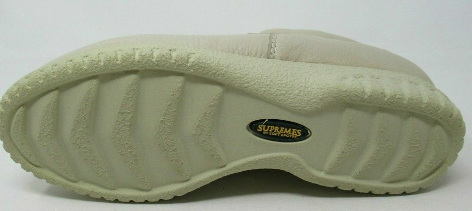 SOFTSPOTS SUPREMES WOMEN'S METAPHOR WHEAT BEIGE LEA. LACE-UP COMFORT ...