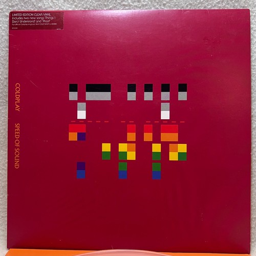 Coldplay, Speed Of Sound (Parlophone) EX 10" Clear LP IMPORT - Rock ...