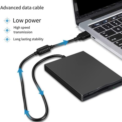 Compact and Portable USB 2 0 FDD Floppy Drive Easy to Use Storage ...