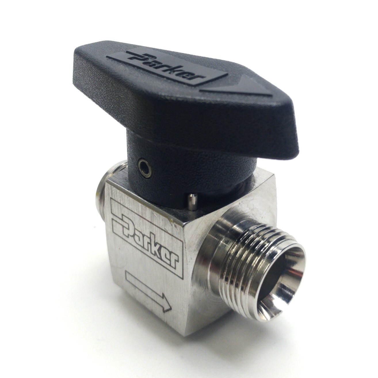 Parker 8Z-PR6-VT-SS Rotary Plug Valve, 1/4 Turn, 1/2" A-LOK, 3000PSI ...