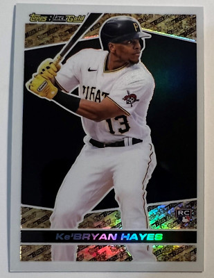 2021 Topps Chrome Baseball #BGC-21 Ke'Bryan Hayes RC Rookie Black Gold Refractor | eBay
