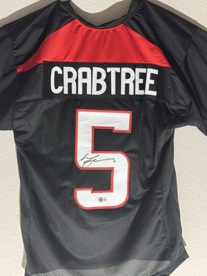 Michael Crabtree Signed Texas Tech Custom Jersey (Beckett Certified) | eBay