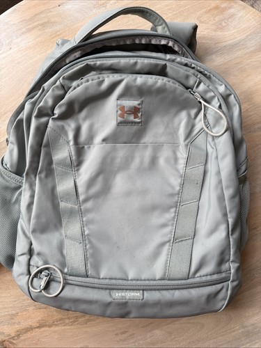 Under Armour Hustle Storm Signature Backpack Womens Illusion Green OSFM ...